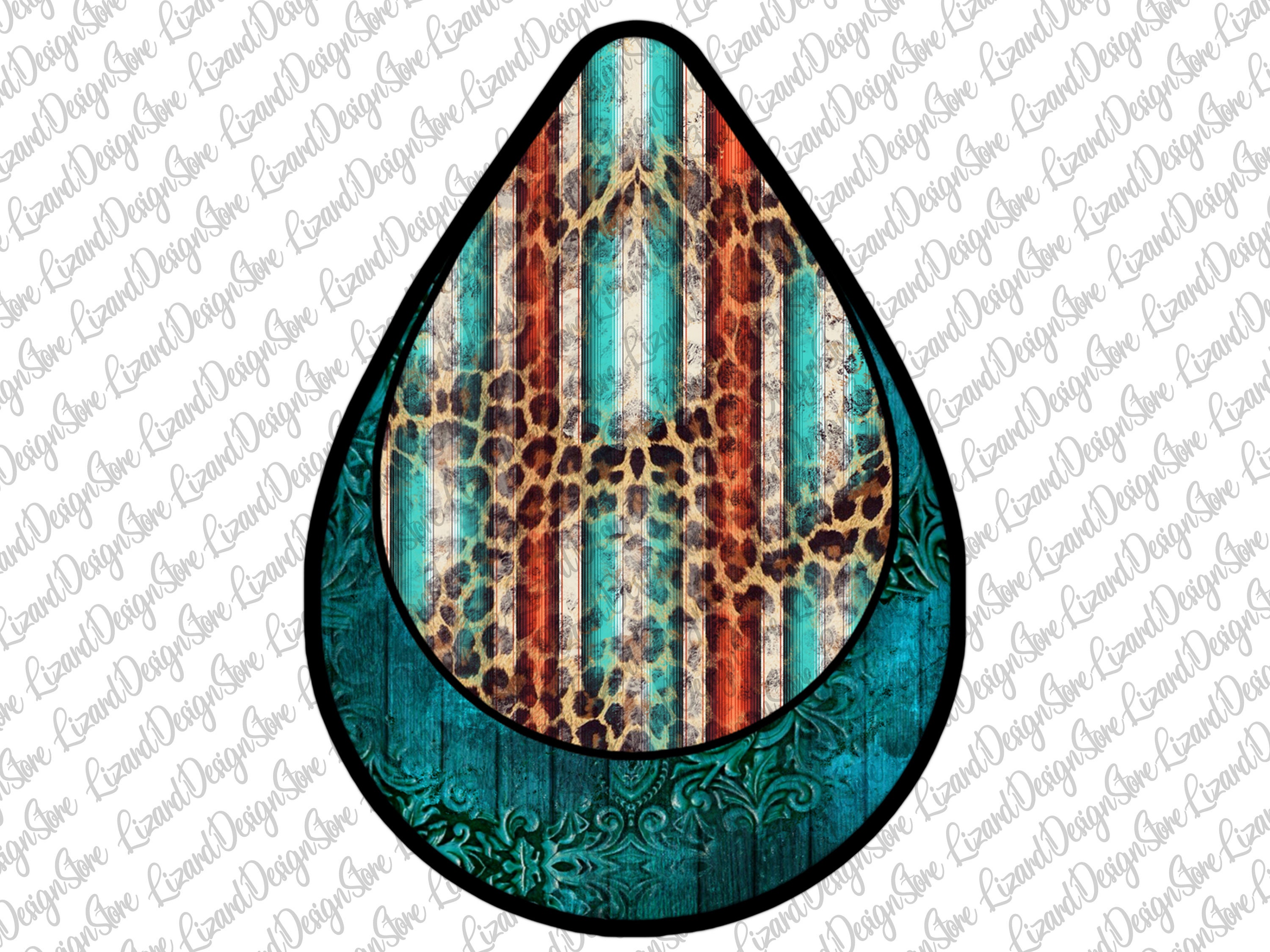 Western Teardrop Earring Bundle Png, Teardrop Bundle, Western Png ...