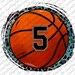 Basketball Number Bundle Design, Basketball Number Png, 5, 10, 15, 20 ...