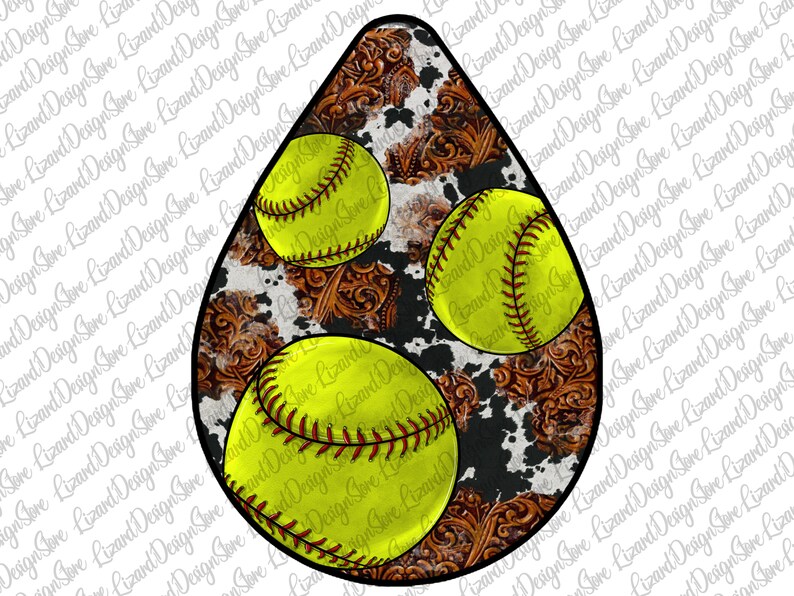 Sport Teardrop Bundle Png File, Baseball Teardrop Earrings, Softball ...