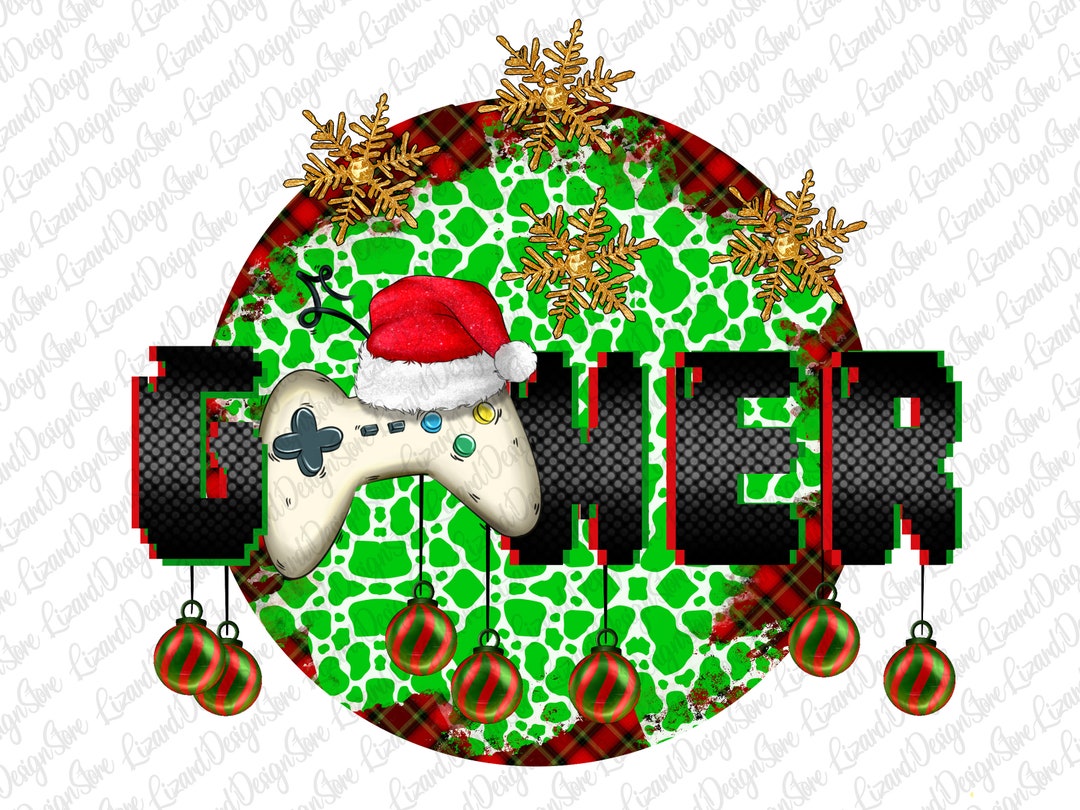 Christmas Gamer Png, Gamer Boy Print Sublimation Design,gamer Boy PNG ...