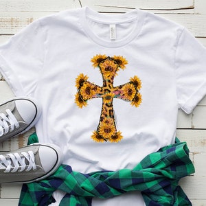 Leopard Cross Png,easter Png, Leopard Cross,sunflower,sublimation ...