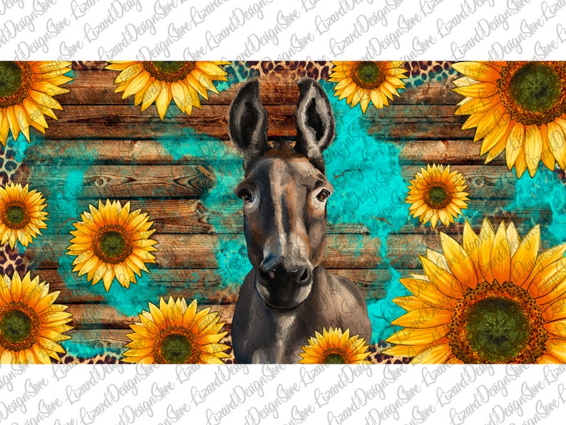 Donkey License Plate Sublimation Designdonkey License Plate - Etsy