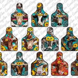 Western Cow Show Tag Png, Cow Tag Cowhide, Cow Bundle Png, Sublimation ...