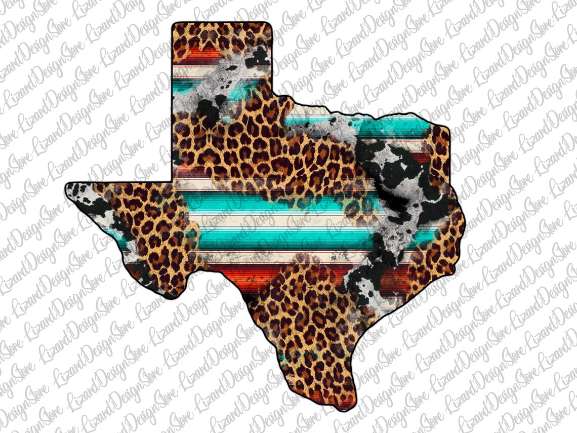 Western Texas Map Bundle Png Texas Map Bundle Map - Etsy