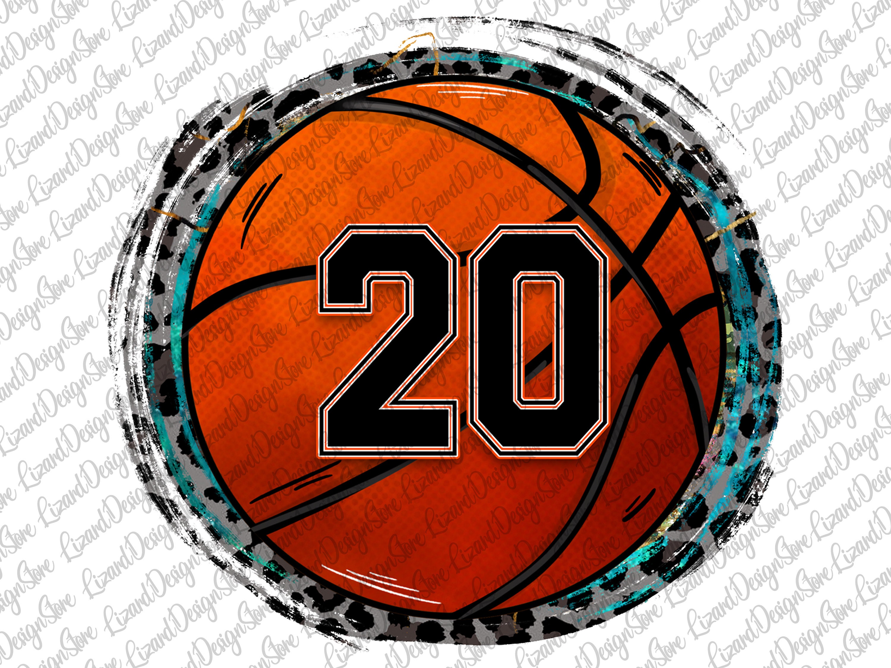 Basketball Number Bundle Design Basketball Number Png 5 10 - Etsy