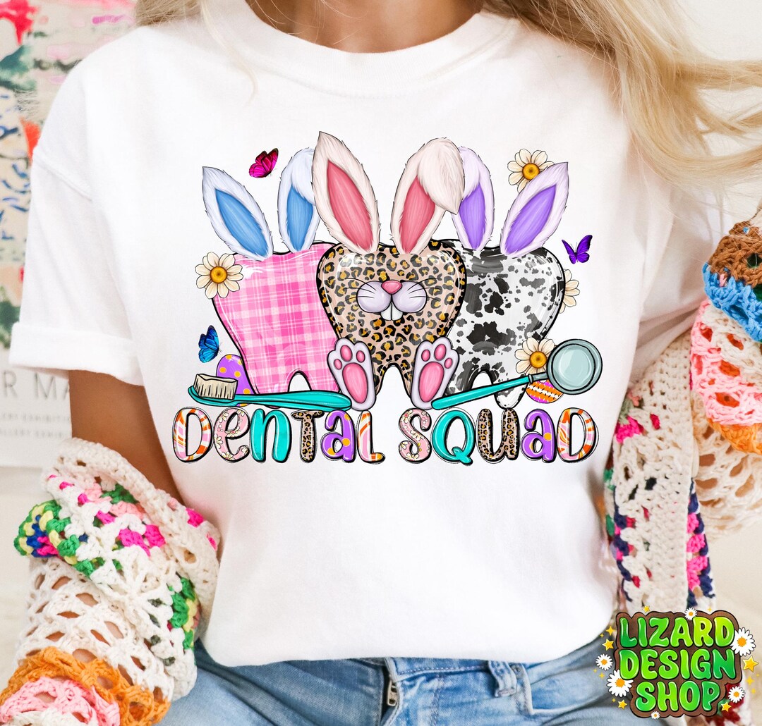 Dental Squad Easter Png, Easter Tooth Png, Dentist Easter, Dentist of ...