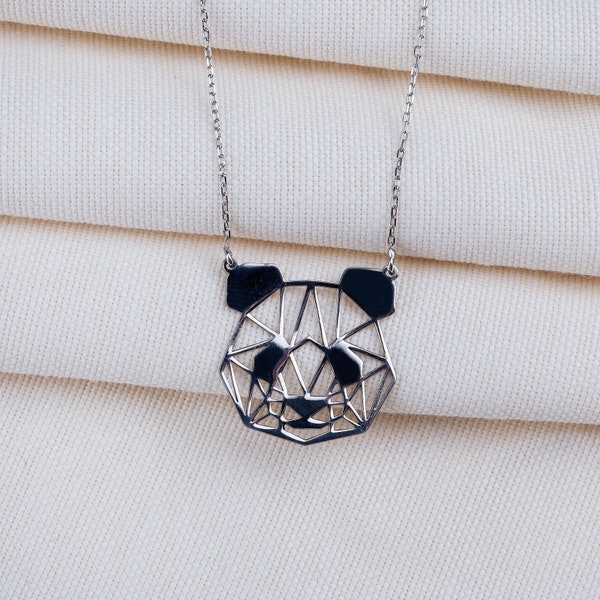 Panda Necklace - Etsy