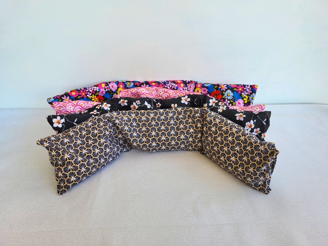 Removable Dry Cervical Hot Water Bottle, Filled With Organic Flax Seeds ...