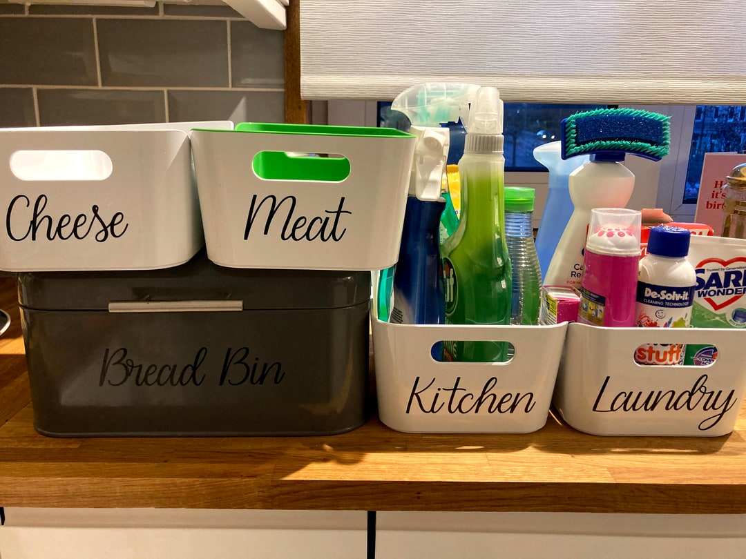 Cupboard Vinyl Labels - Etsy