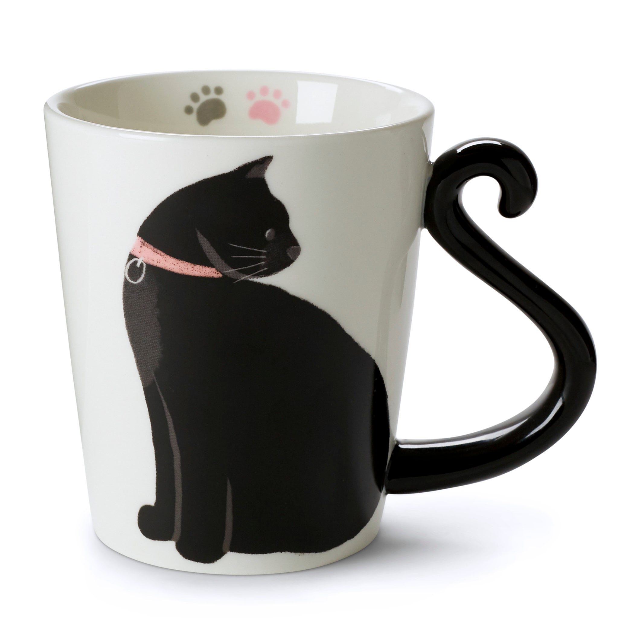Black Cat Ceramic Coffee Mug for Kitty Cat Lover's Animal - Etsy