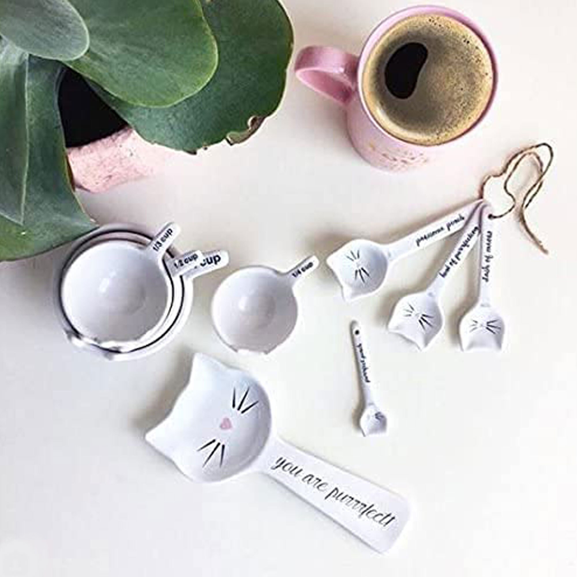 Cat Spoon Rest White Ceramic Spoon Rest Cat Tray Spoon Rest - Etsy