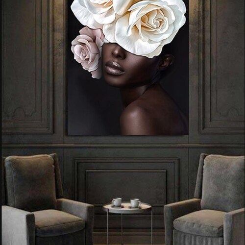 Personalized Black Queen Canvas I Am Black Woman Poster - Etsy