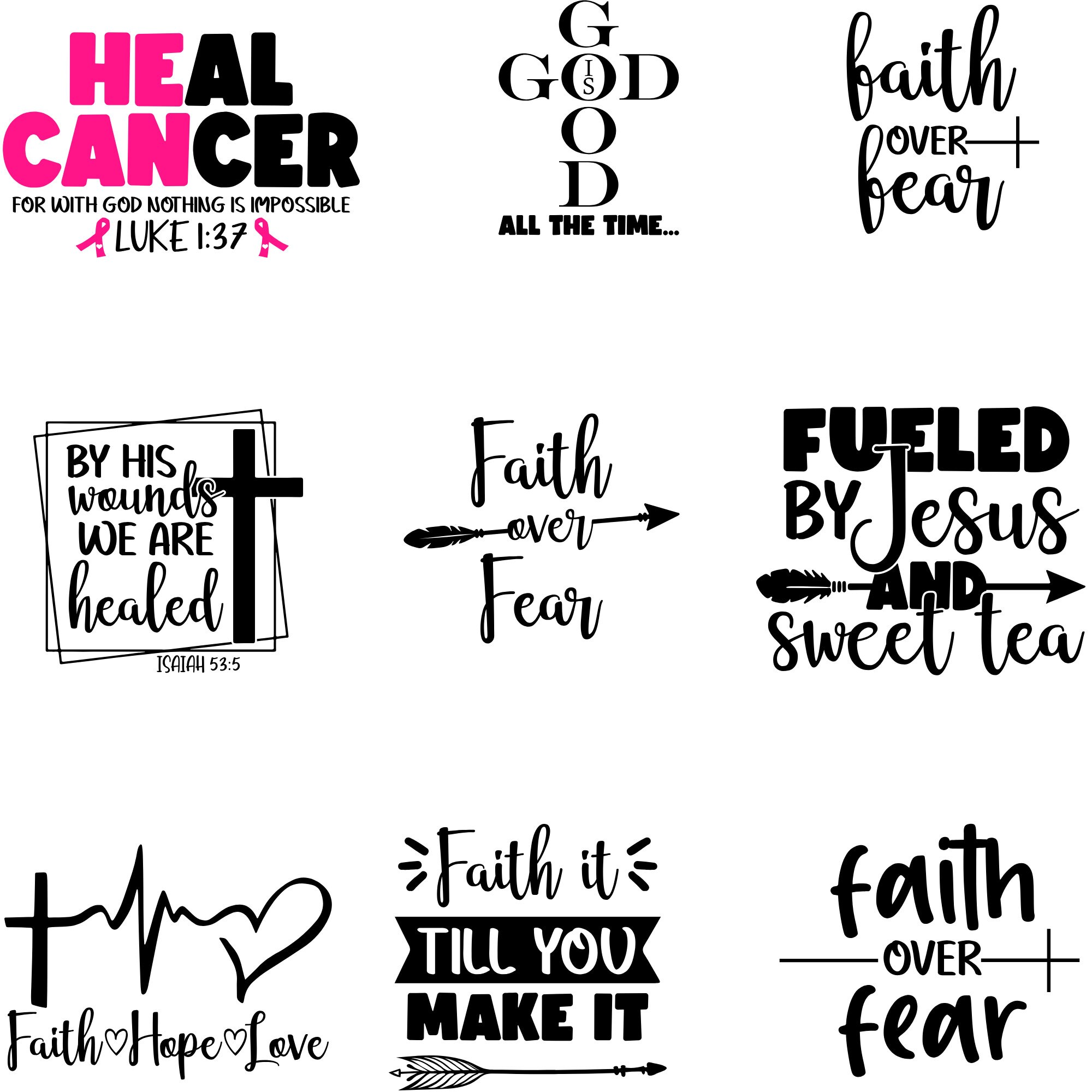Christian Bundle Svg , Christian Svg, Religious Svg , Jesus Svg ...