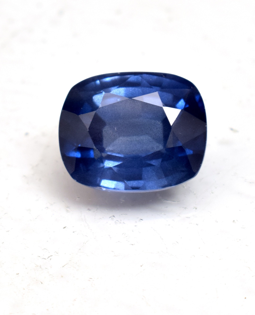 Natural Ceylon Blue Sapphire 7.90 Ct Cushion Cut Certified Loose ...