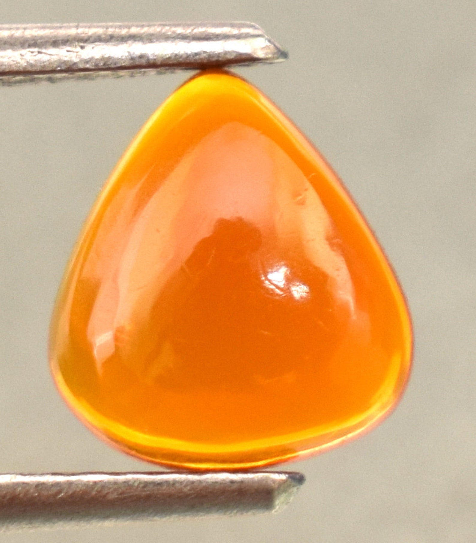 Natural Red Fire Opal Certified 0.95 Ct Cabochon From Mexico - Etsy UK