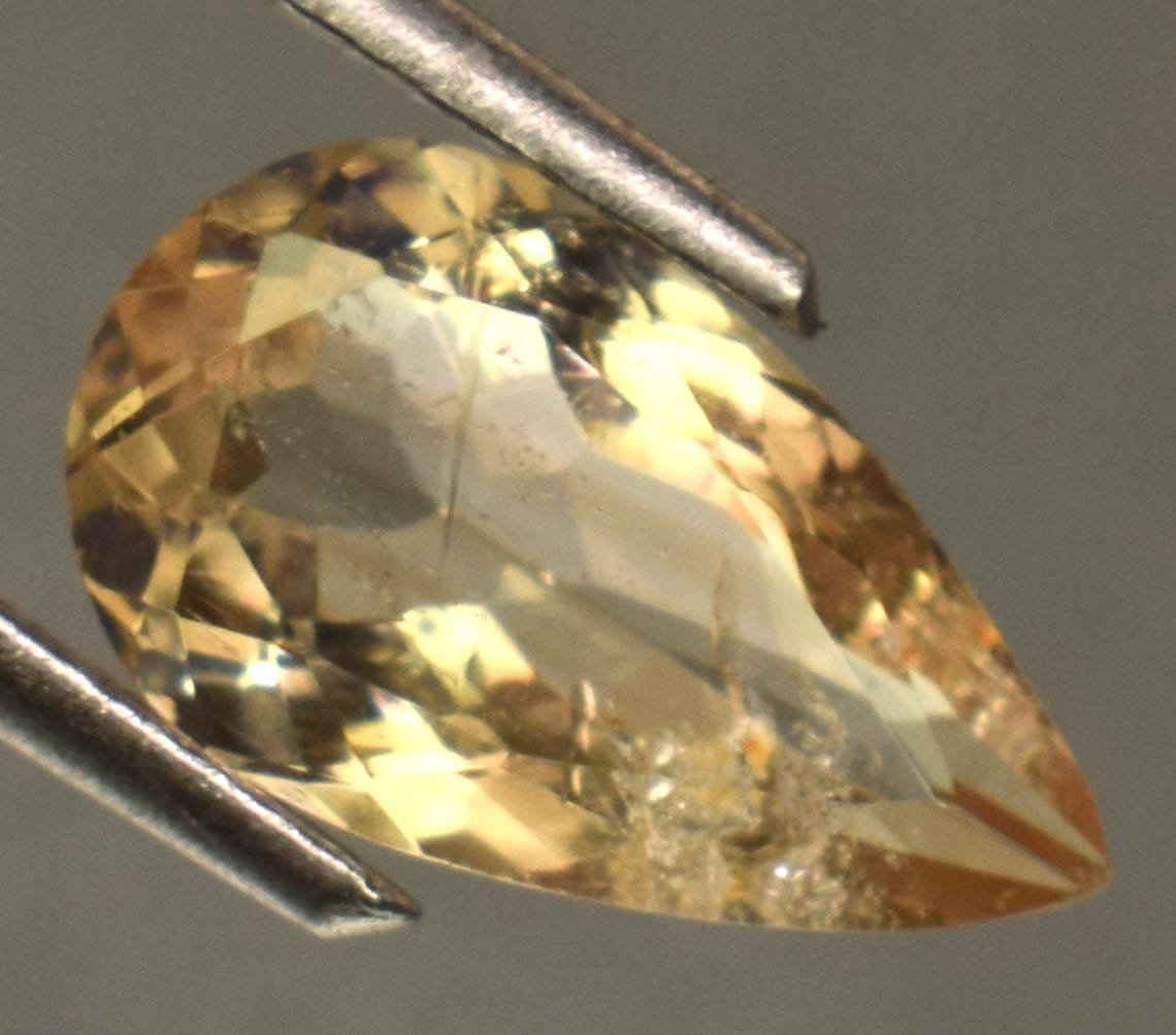 Natural Imperial Yellow Topaz 2.30 Ct Pear Cut Loose Gemstone - Etsy