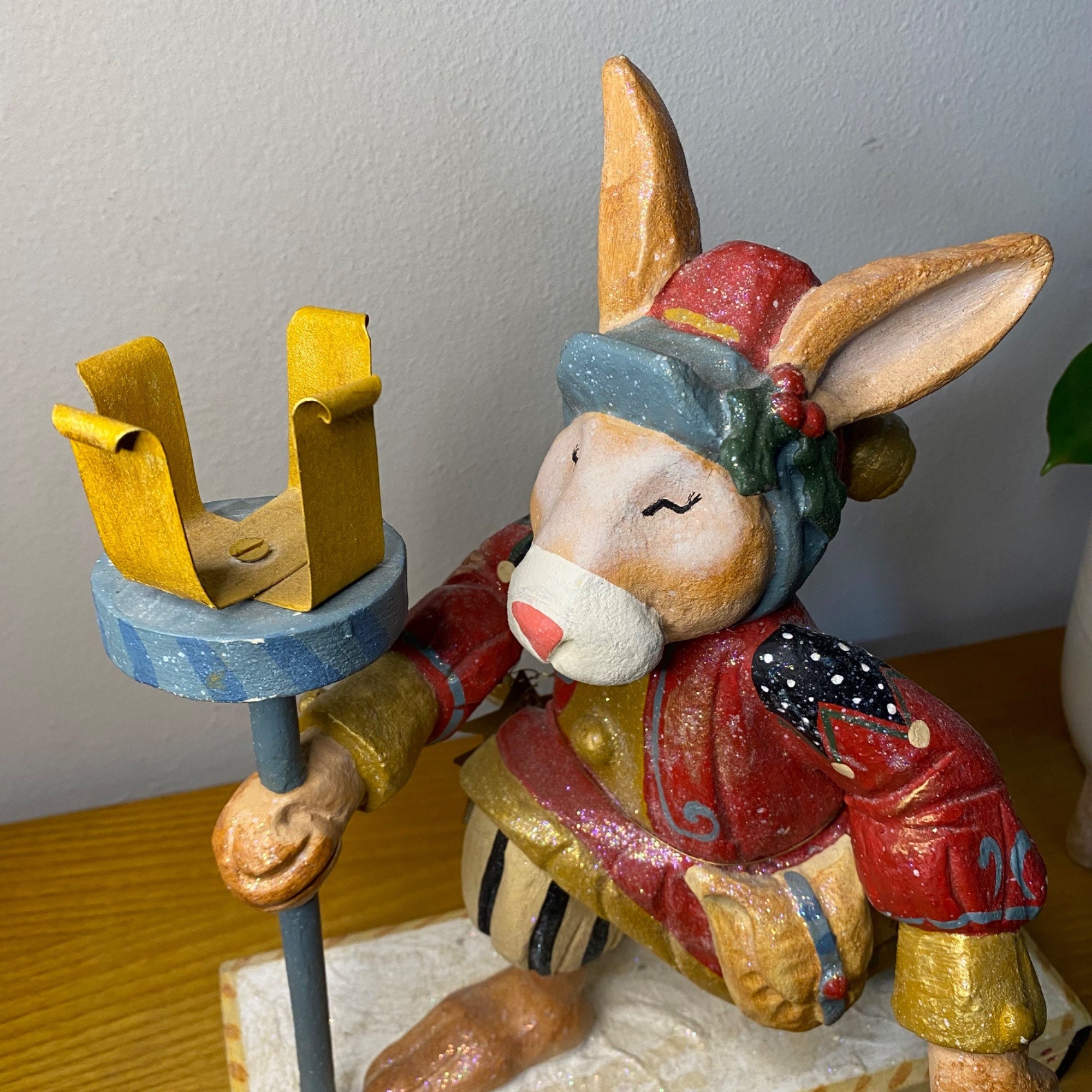 RARE Vintage House of Hatten 1999 Denise Calla Rabbit Votive Candle ...