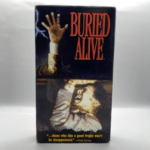 Buried Alive 1996, VHS Tape Horror Movie - Etsy
