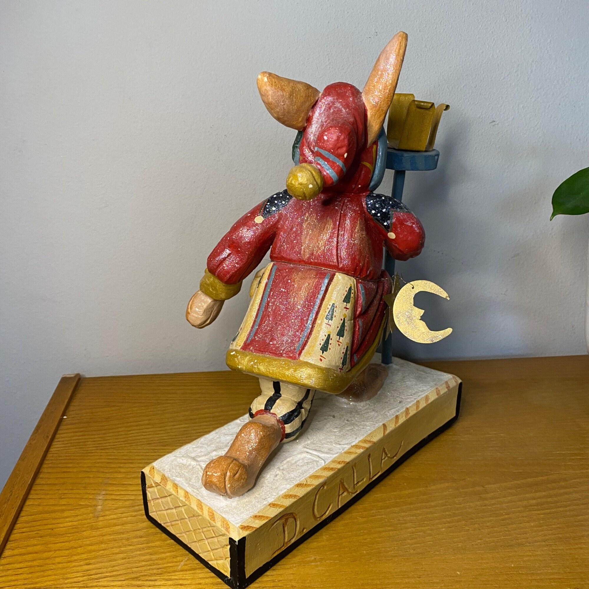 RARE Vintage House of Hatten 1999 Denise Calla Rabbit Votive Candle ...