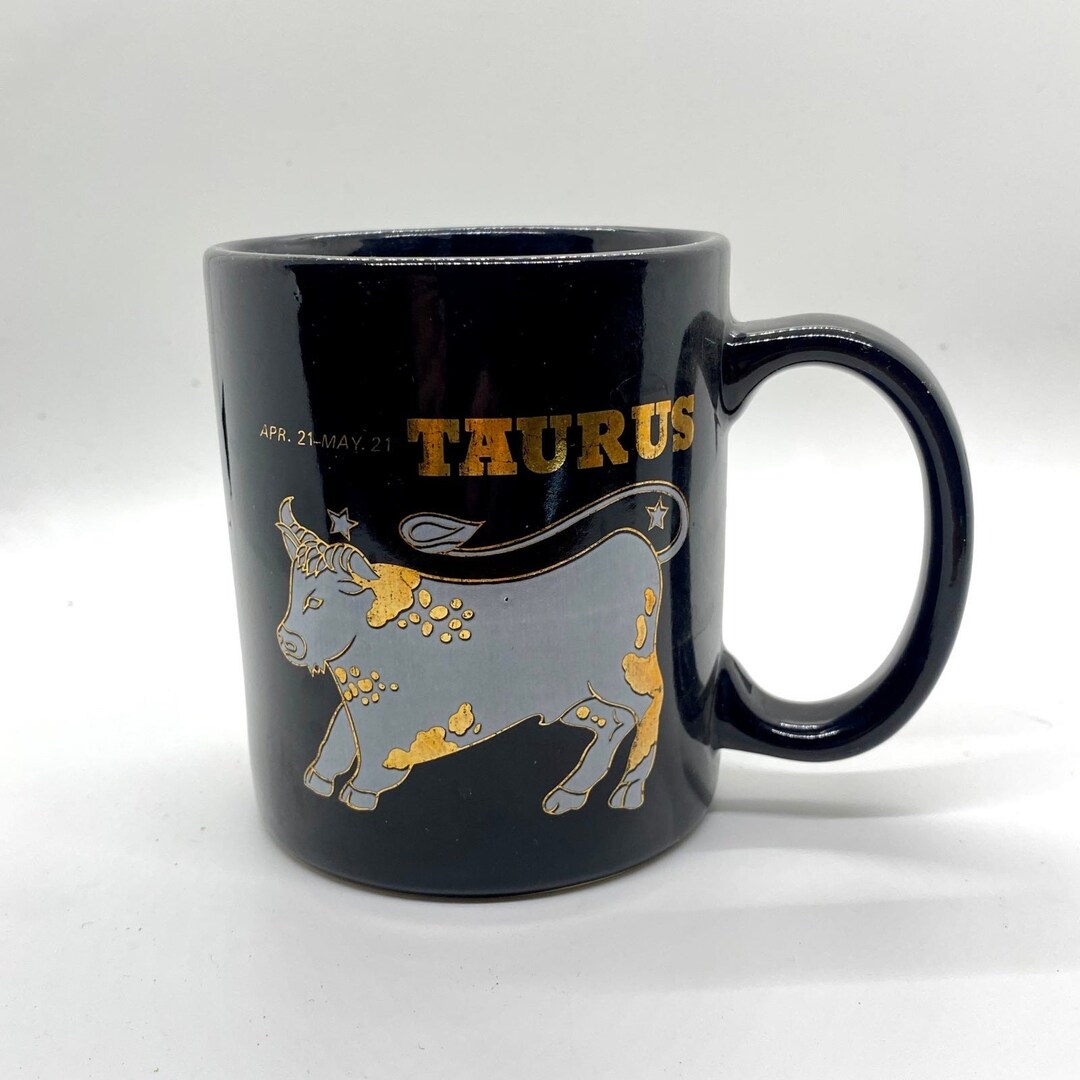 Vintage Taurus Zodiac Sign Sunnycraft Finest Ceramics Astrology ...