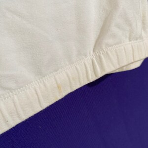Vintage Pro Spirit Cropped White Blue & Green Stripe Mock Neck Shirt XL ...