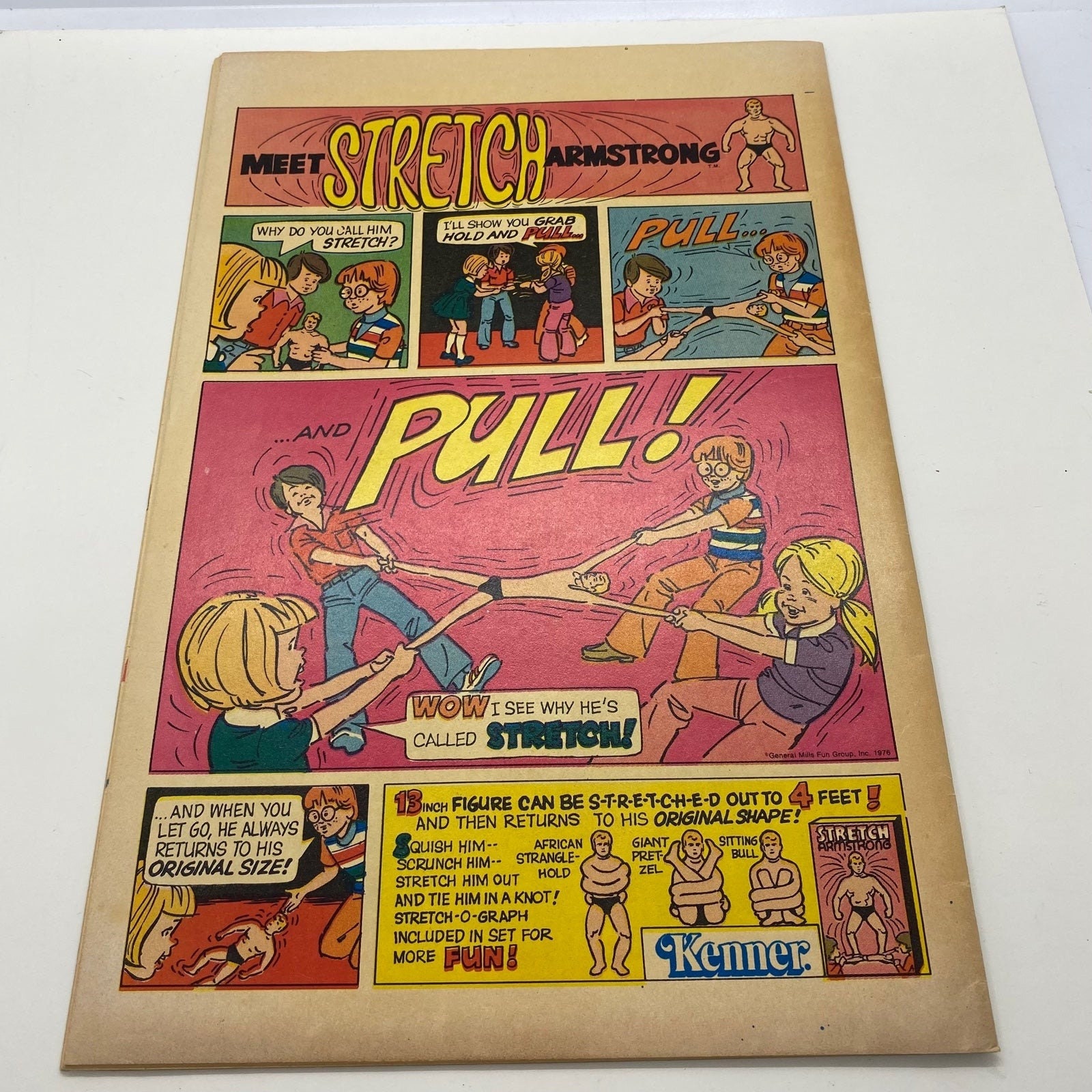 Stretch Armstrong Comic