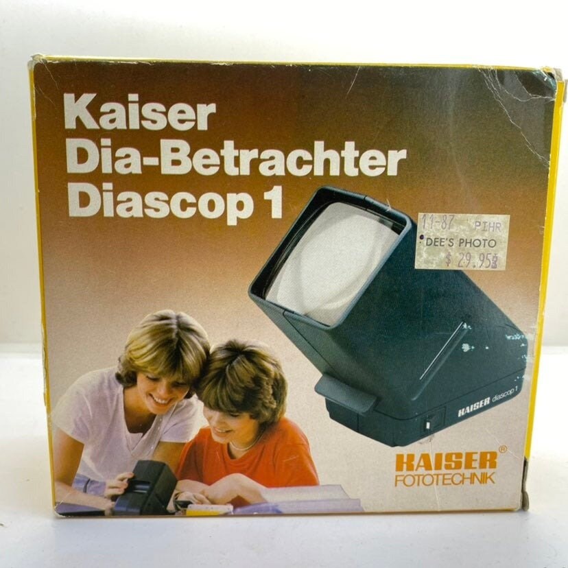 Kaiser Dia-betrachter Diascop 1 2x Slide Viewer W/ Original - Etsy
