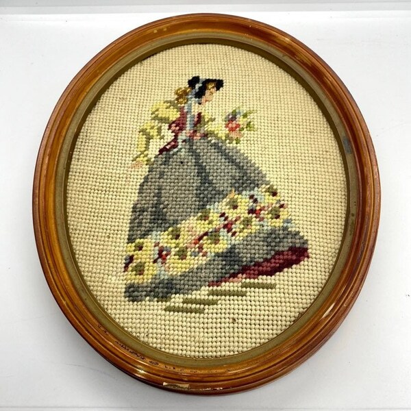 Colonial Women Embroidery - Etsy