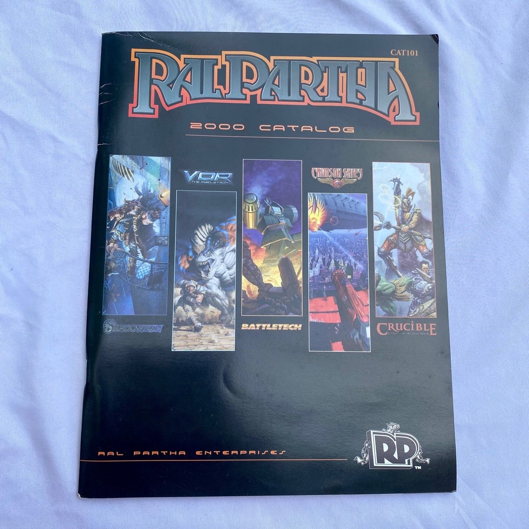 RAL PARTHA 2000 Figure Catalog (CAT101) Fantasy RPG - Etsy