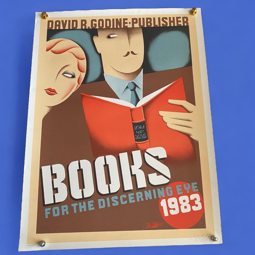 Vintage Books for the Discerning Eye 1983 David R Godine Leslie Cabarga ...