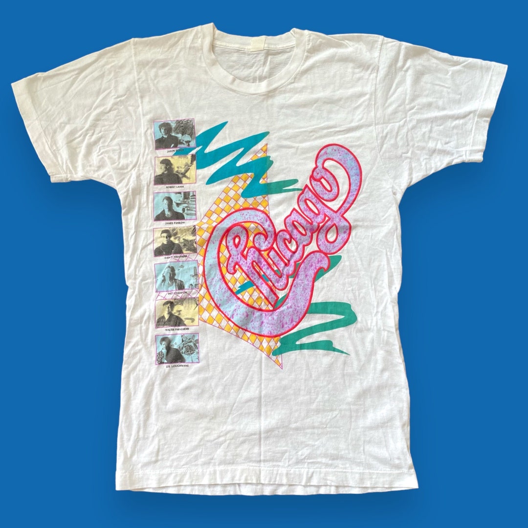 Vintage CHICAGO Victorious Tour 1989 Concert T-shirt | 80s Single ...
