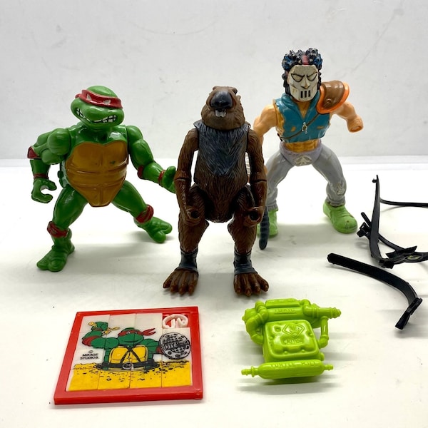 Teenage Mutant Ninja Turtles Splinter 1988 Figure - Etsy