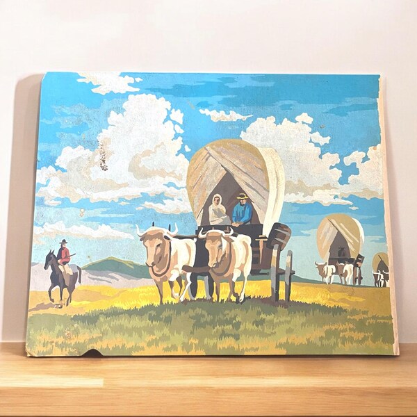 70s Paint by Number - Etsy