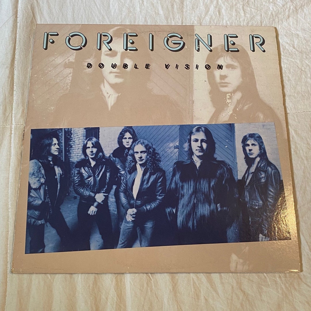 Foreigner - Double Vision (1978, Original Vinyl Record LP) Vintage Atlantic Album - Etsy