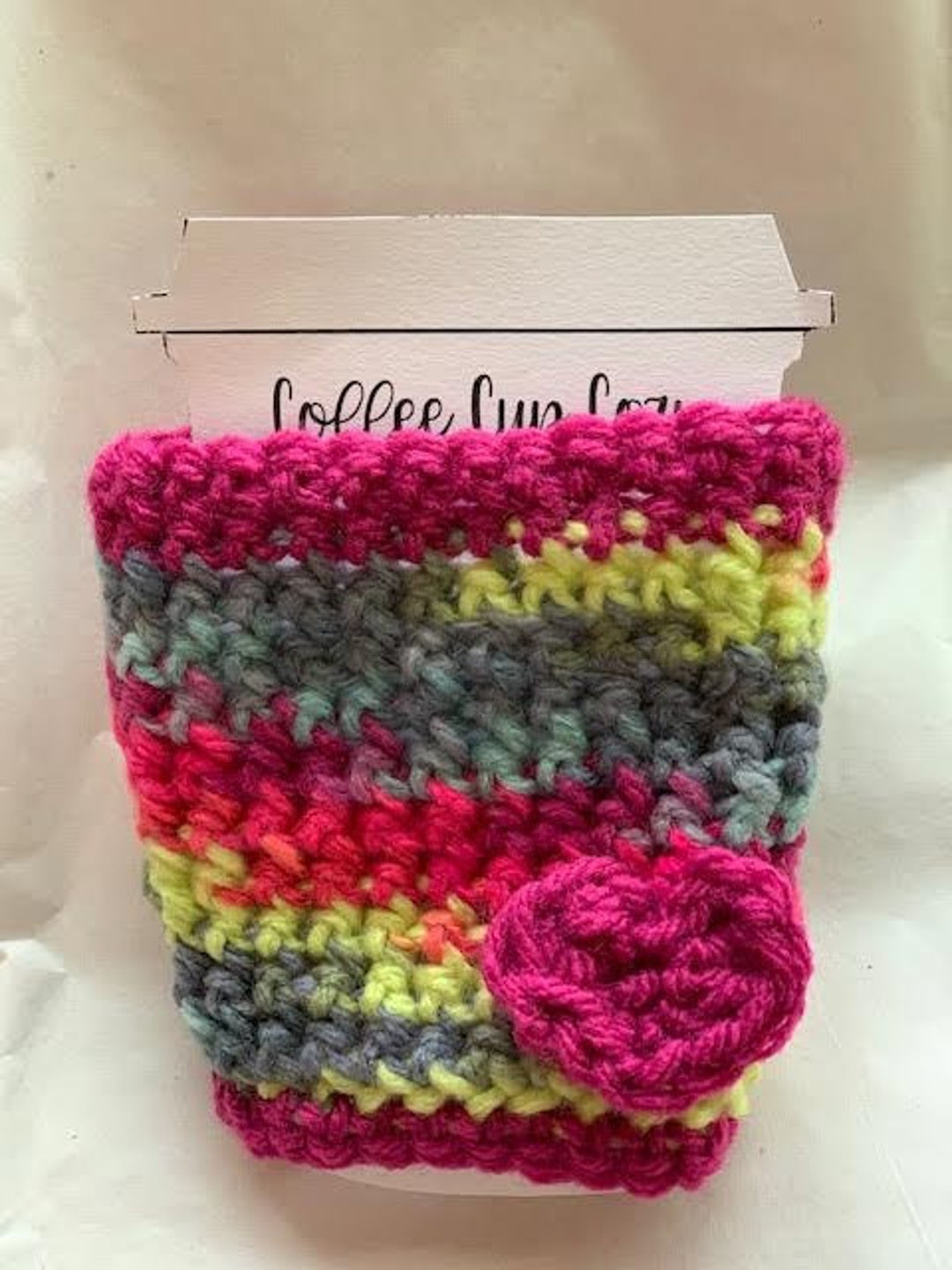 Rainbow Valentines Day Cup Sleeve/coozie - Etsy