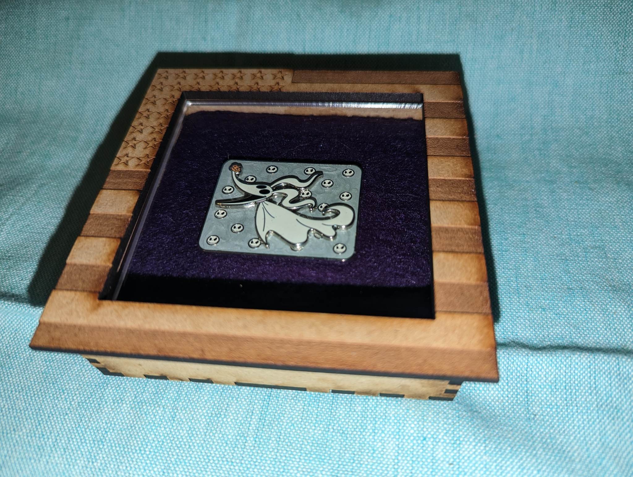 Flag Single Pin Display Box - Etsy