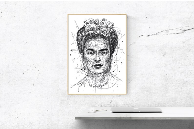Printable Instant Download Frida Kahlo Poster DIGITAL - Etsy