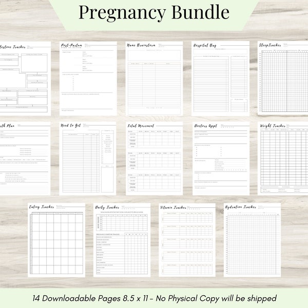 Pregnancy Journal - Etsy