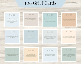 Grief Journal Writing Prompts 100 Printable Questions - Etsy