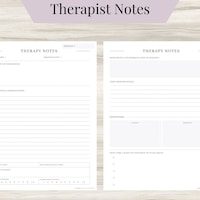 SOAP Note | Therapist Note Template | Therapy Note | Note Template for ...