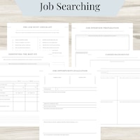 Job Application Tracker, Job Application Planner, Job Search Organizer ...