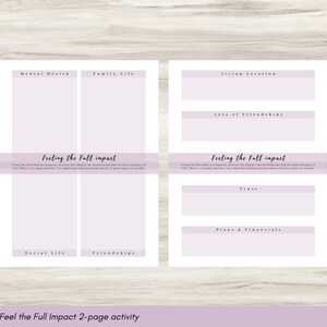 Breakup Processing Journal Pages Daily Self-care Mental - Etsy