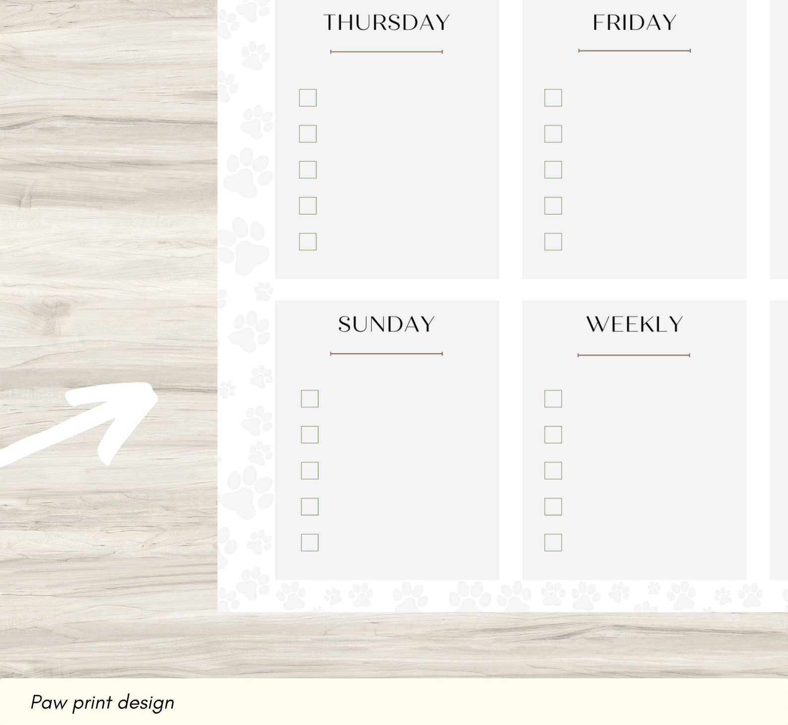 Pet Chore Chart Pet Chore Tracker Pet Chore Chart Printable | Etsy