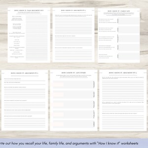 Anxiety Journal 2, Therapy Journal Worksheets, Digital Mental Health ...