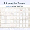 100 Self Reflective Journal Prompt Flashcards,, Mental Health Journal ...