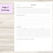 Client Note Sheets, Client Worksheet, Client Note Template, Client ...