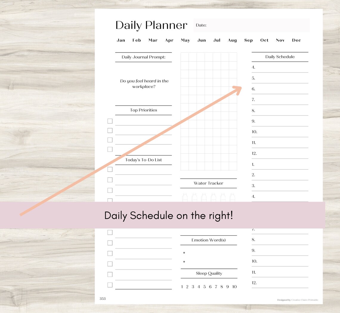 Daily Journal Prompts 2023 Planner With Prompts 365 Journal - Etsy