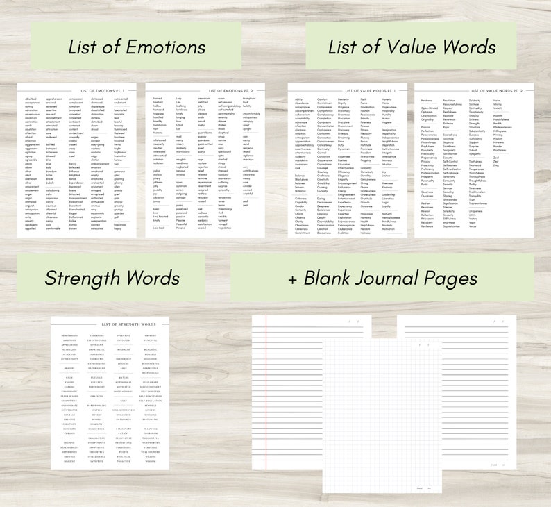 CBT Journal Cognitive Behavioral Therapy Mental Health - Etsy