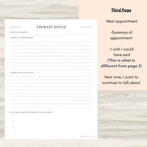 Therapy Note Sheets, Therapy Worksheet, Therapy Note Template, Therapy ...