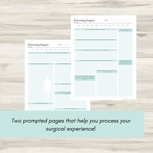 Processing Surgery Therapy Journal, Surgery Care Package, Surgery ...